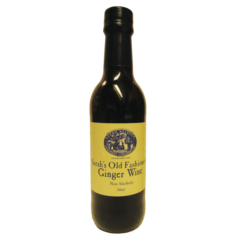 Sarah's Ginger Wine 330ml - Grasmere Gingerbread