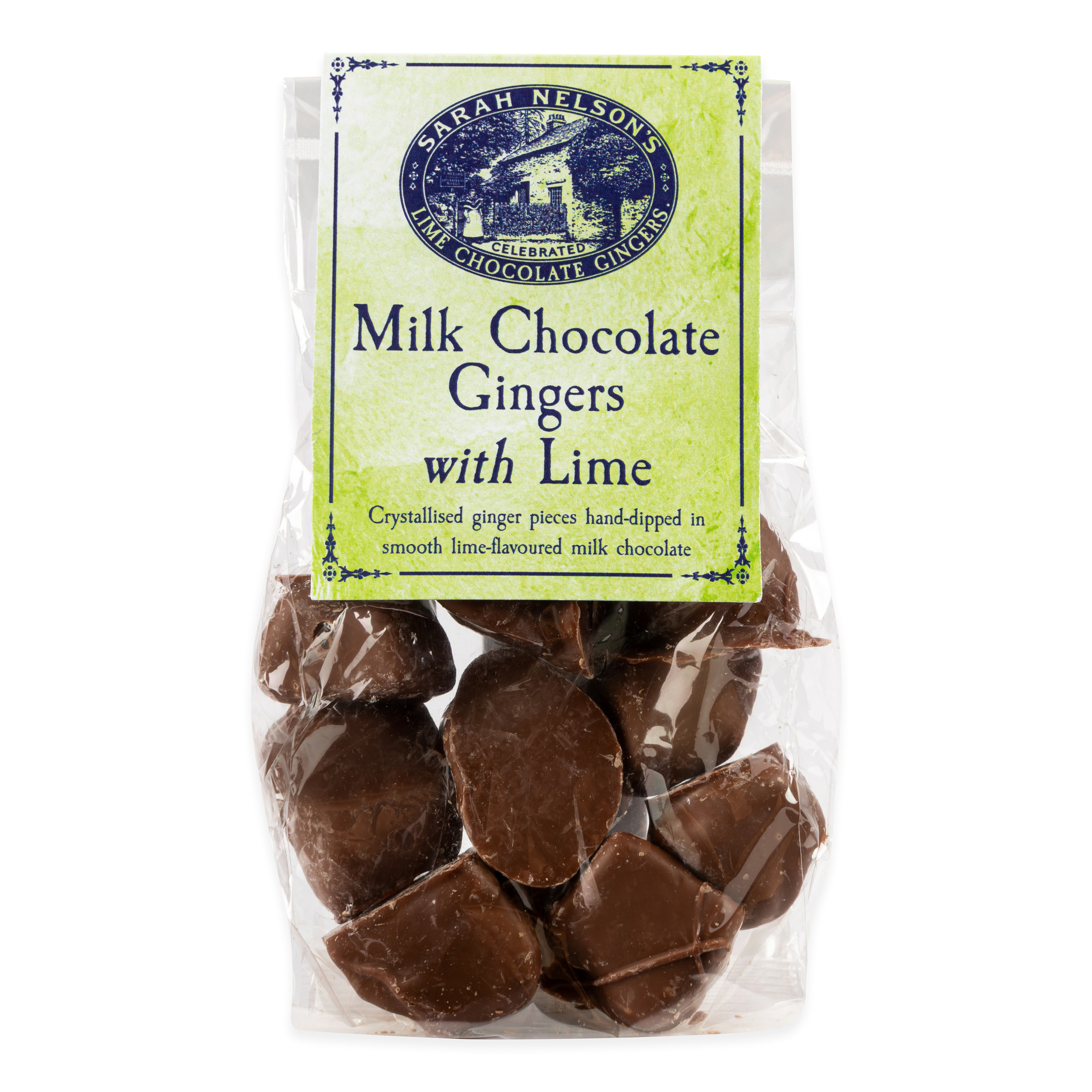 Sarah Nelson's Milk Chocolate Gingers with Lime | Grasmere Gingerbread