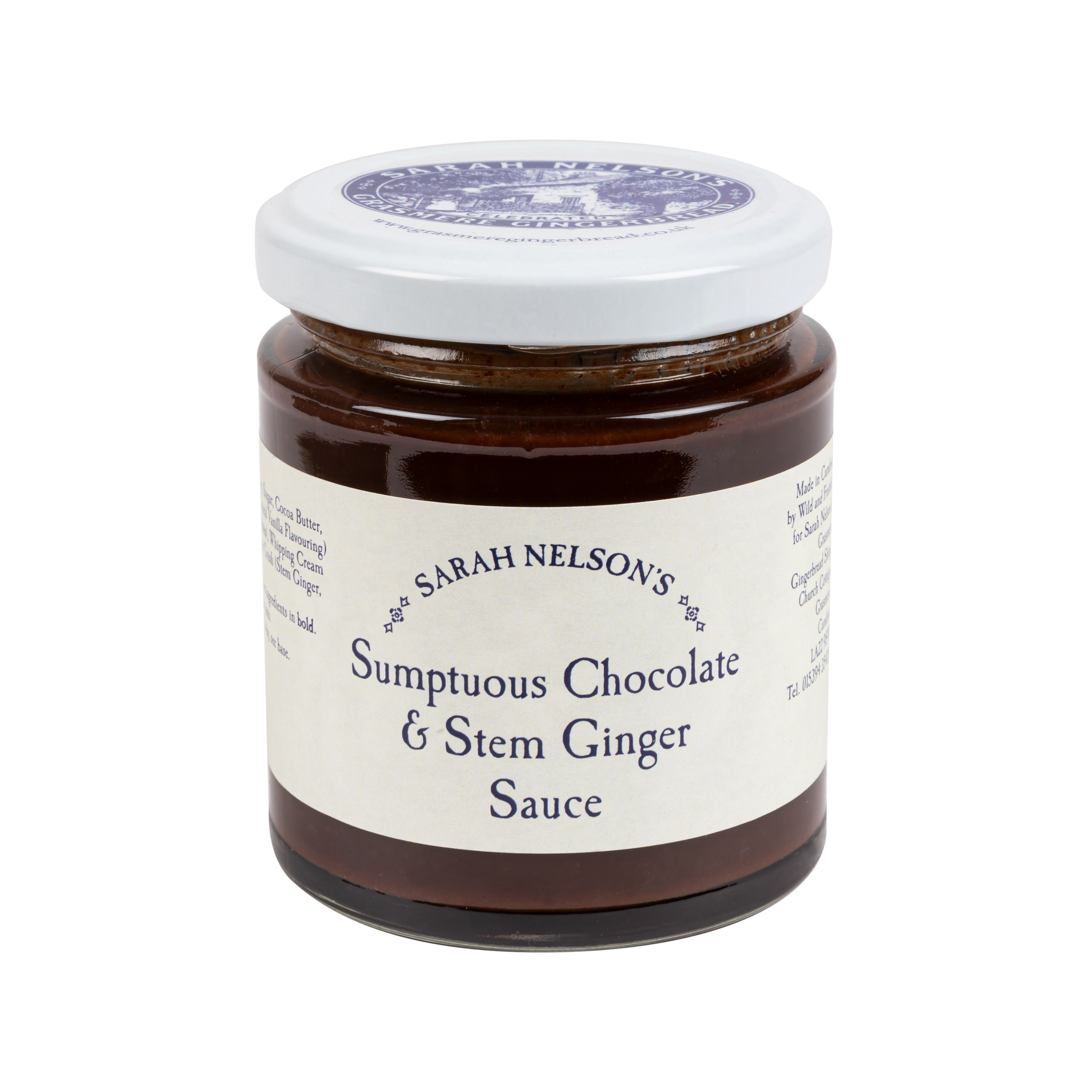 Sarah Nelson's Sumptuous Chocolate & Stem Ginger Sauce | Grasmere ...