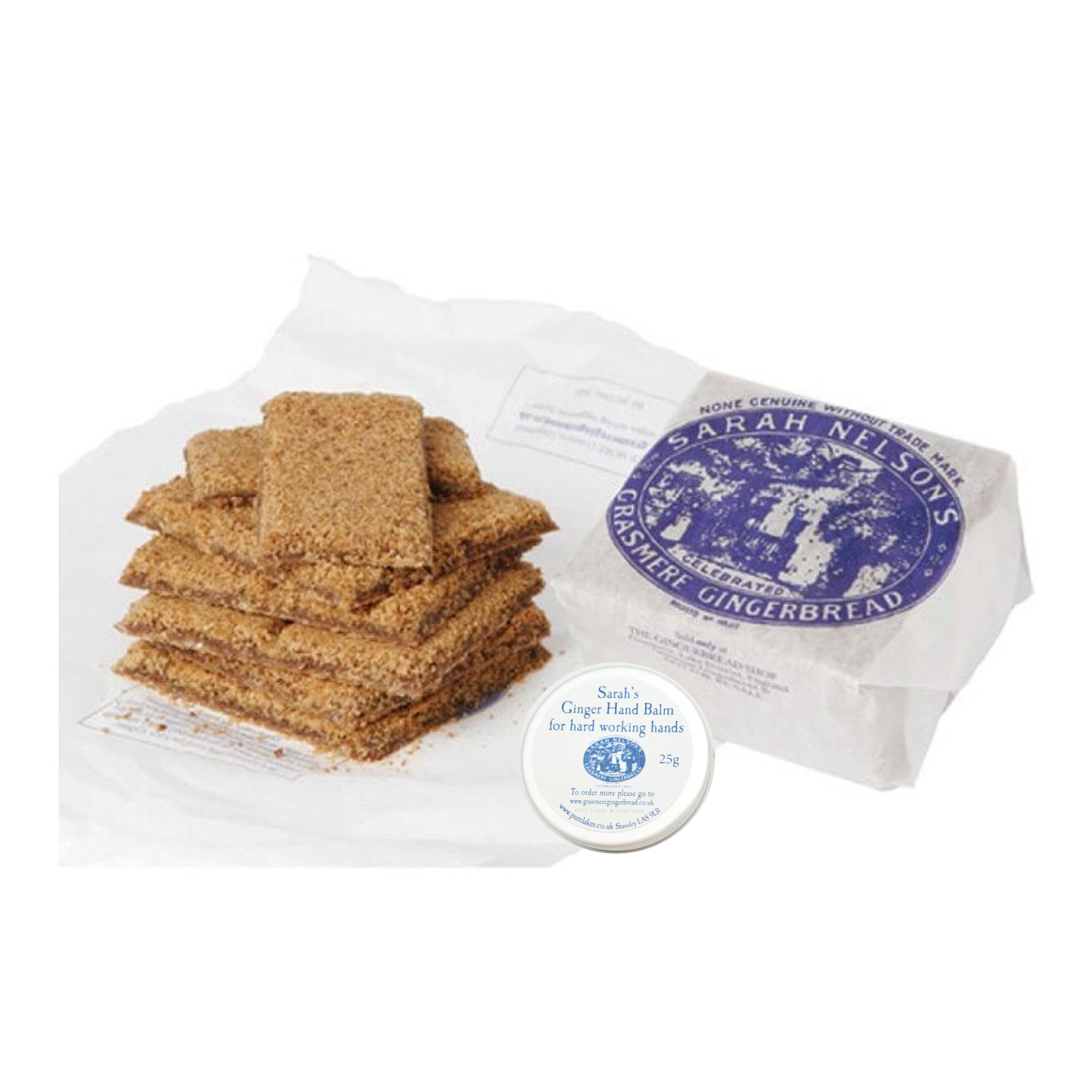 12 Pieces of Grasmere Gingerbread® and free mini Hand Balm | Grasmere ...
