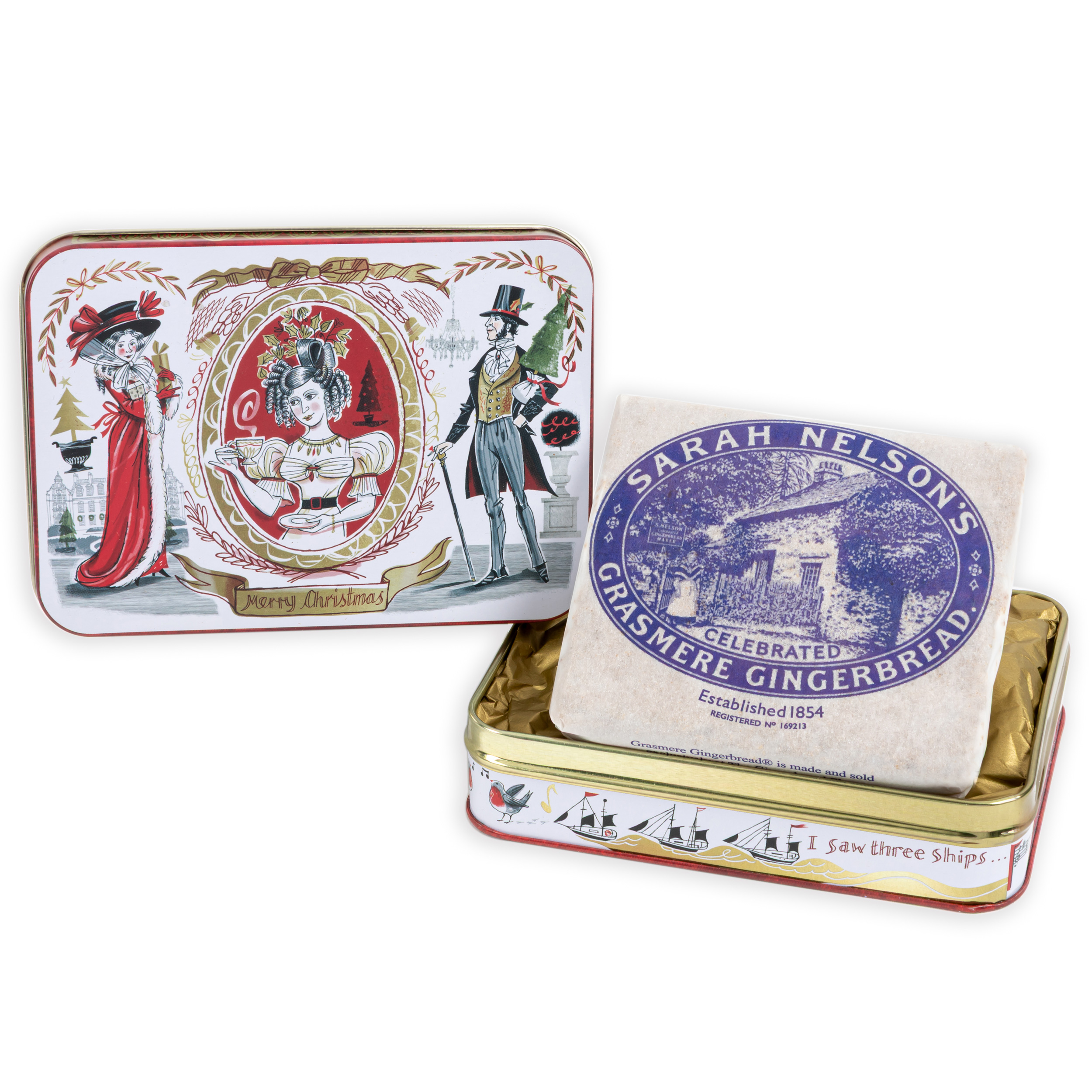A Very Victorian Christmas Gift Tin | Grasmere Gingerbread
