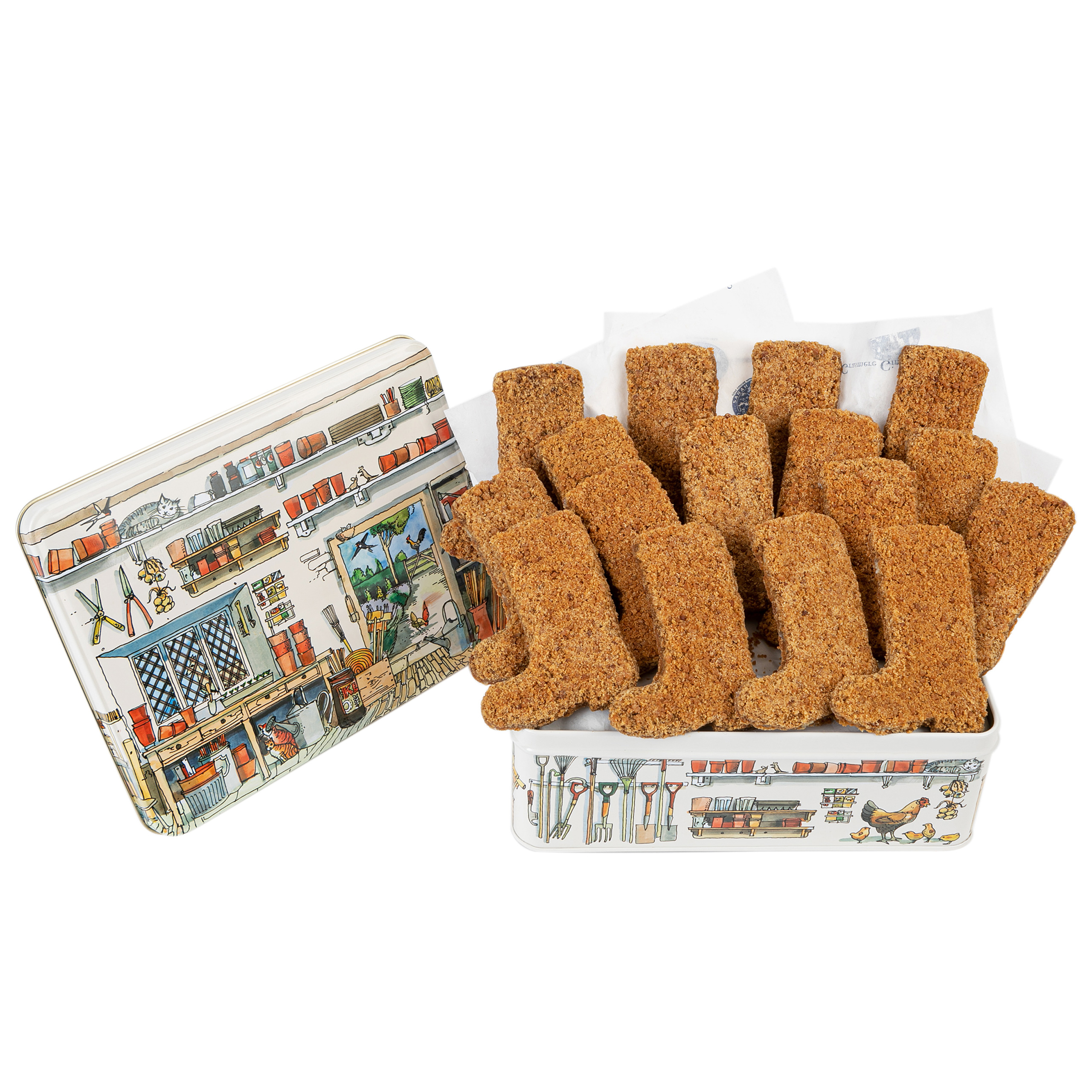 Grasmere Gingerbread® 'Potting Shed' Gift Tin | Grasmere Gingerbread