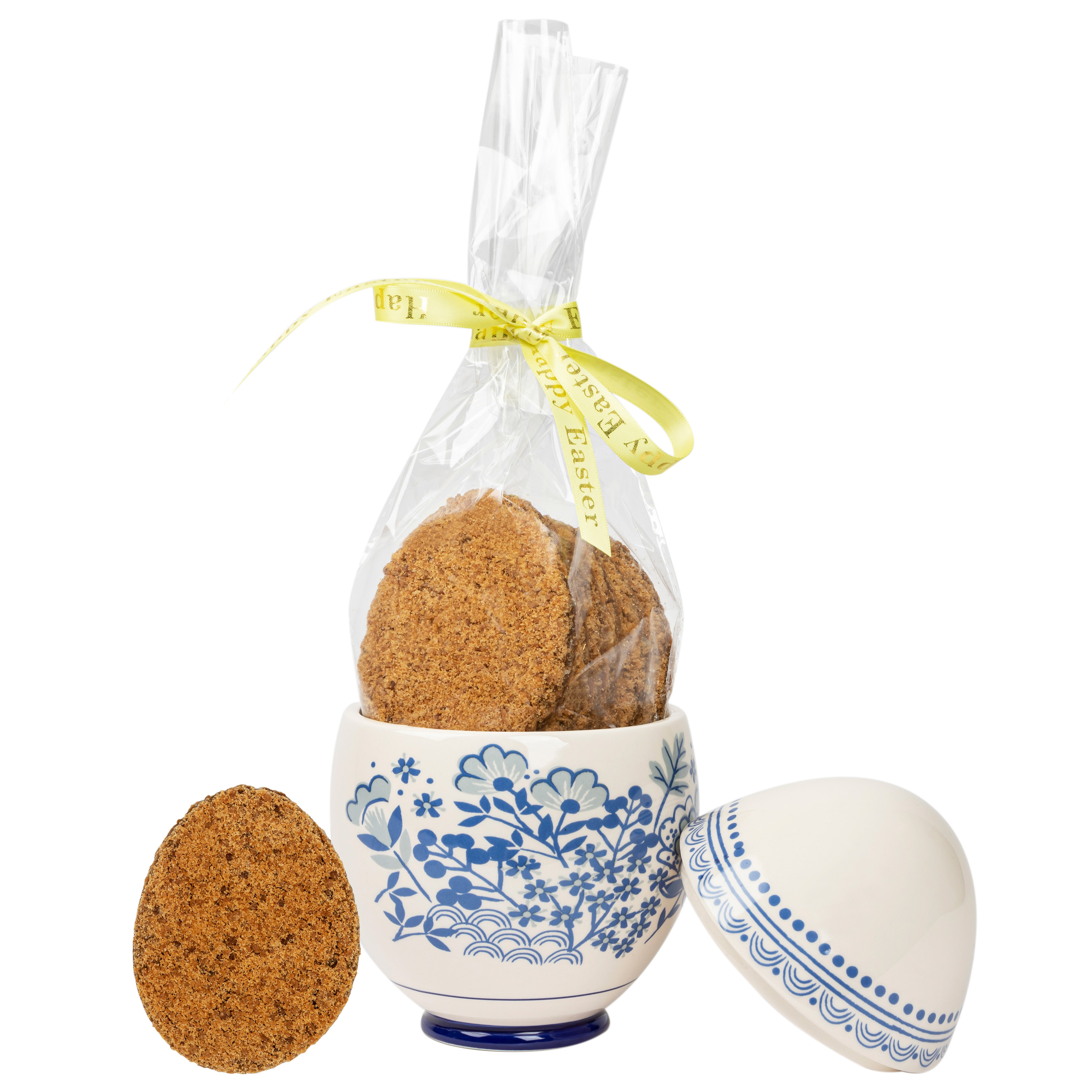 Grasmere Gingerbread® Blue and White Easter Egg | Grasmere Gingerbread