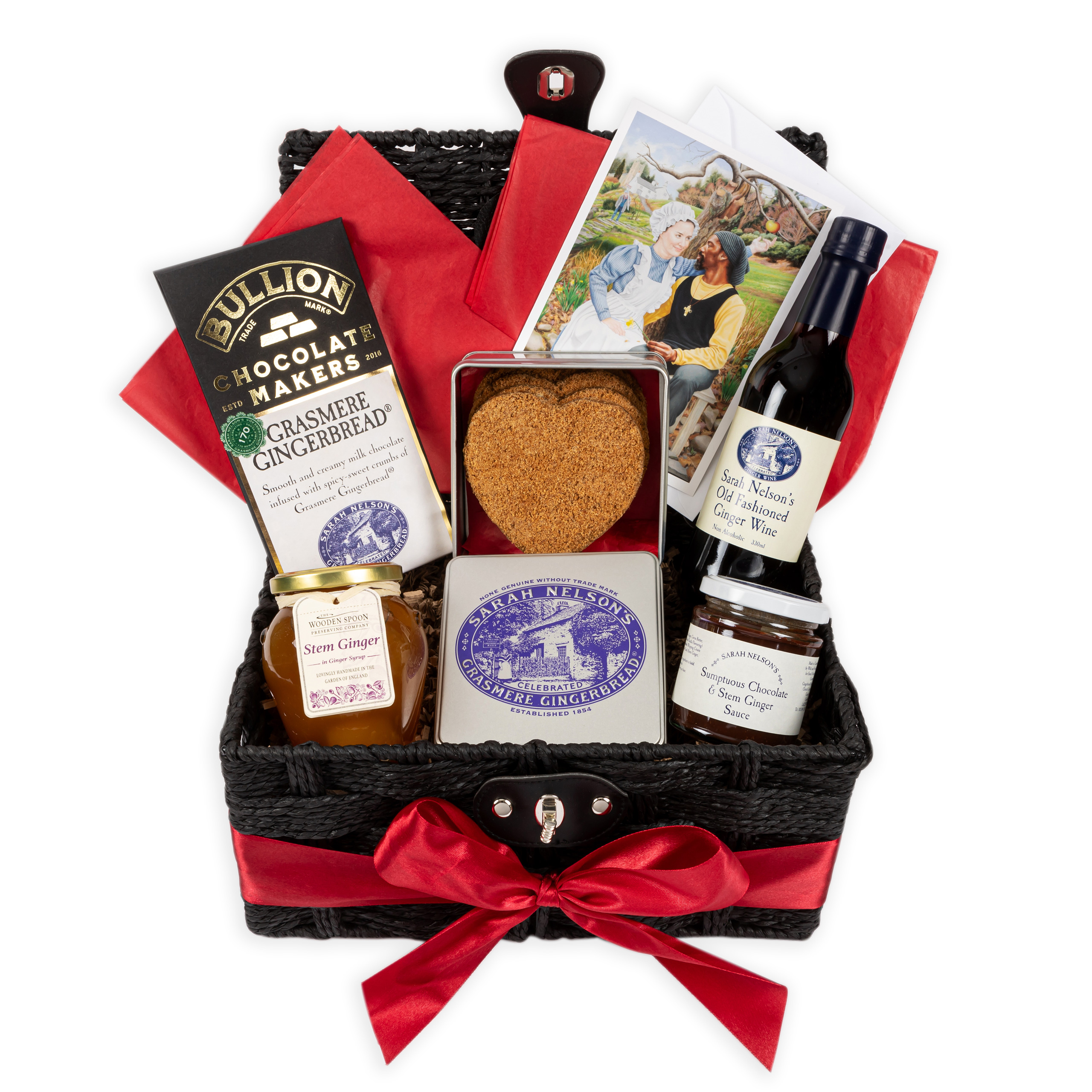 Grasmere Gingerbread® Valentine’s Day Ebony Gift Hamper | Grasmere ...