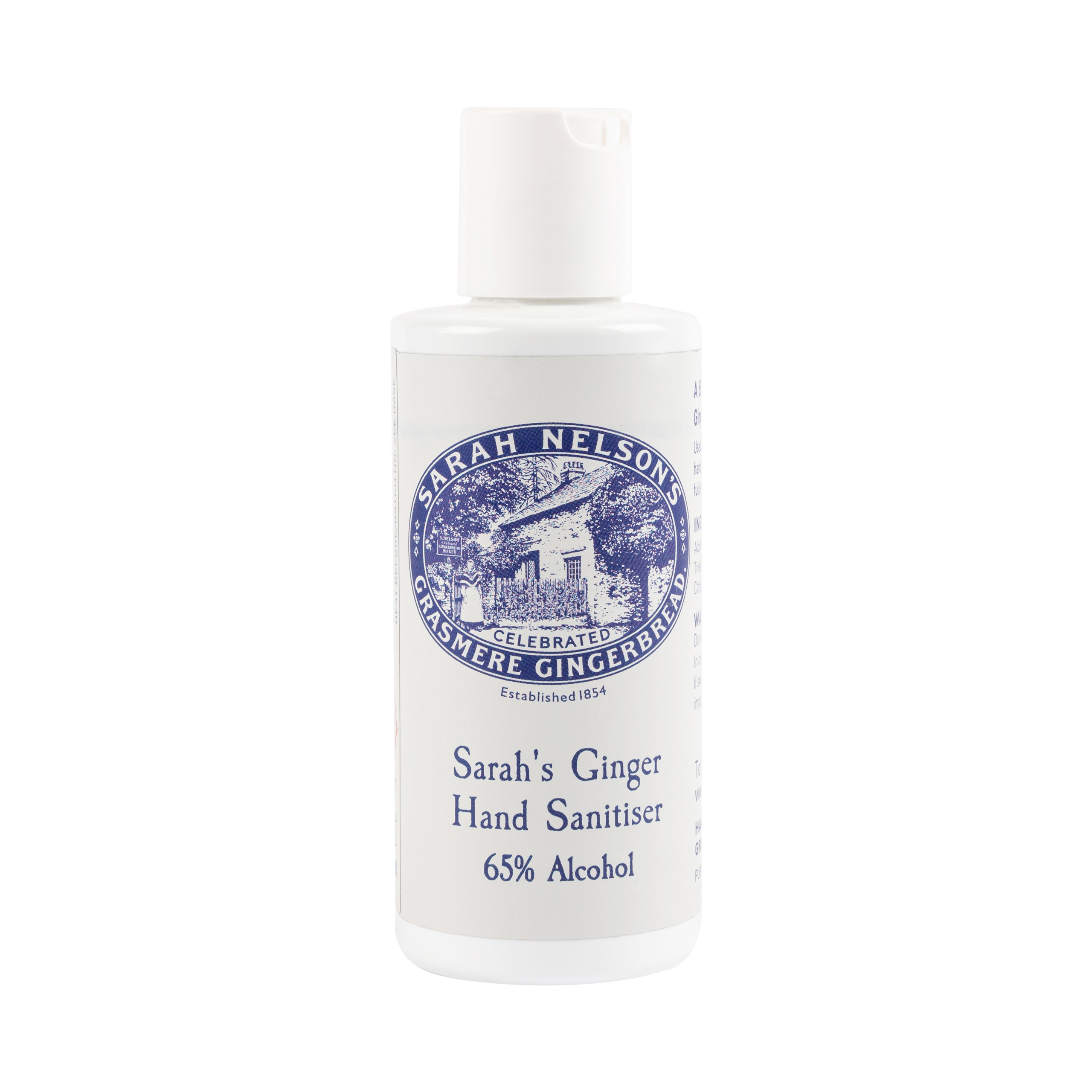 Sarah Nelson's Ginger Hand Sanitiser 100ml | Grasmere Gingerbread