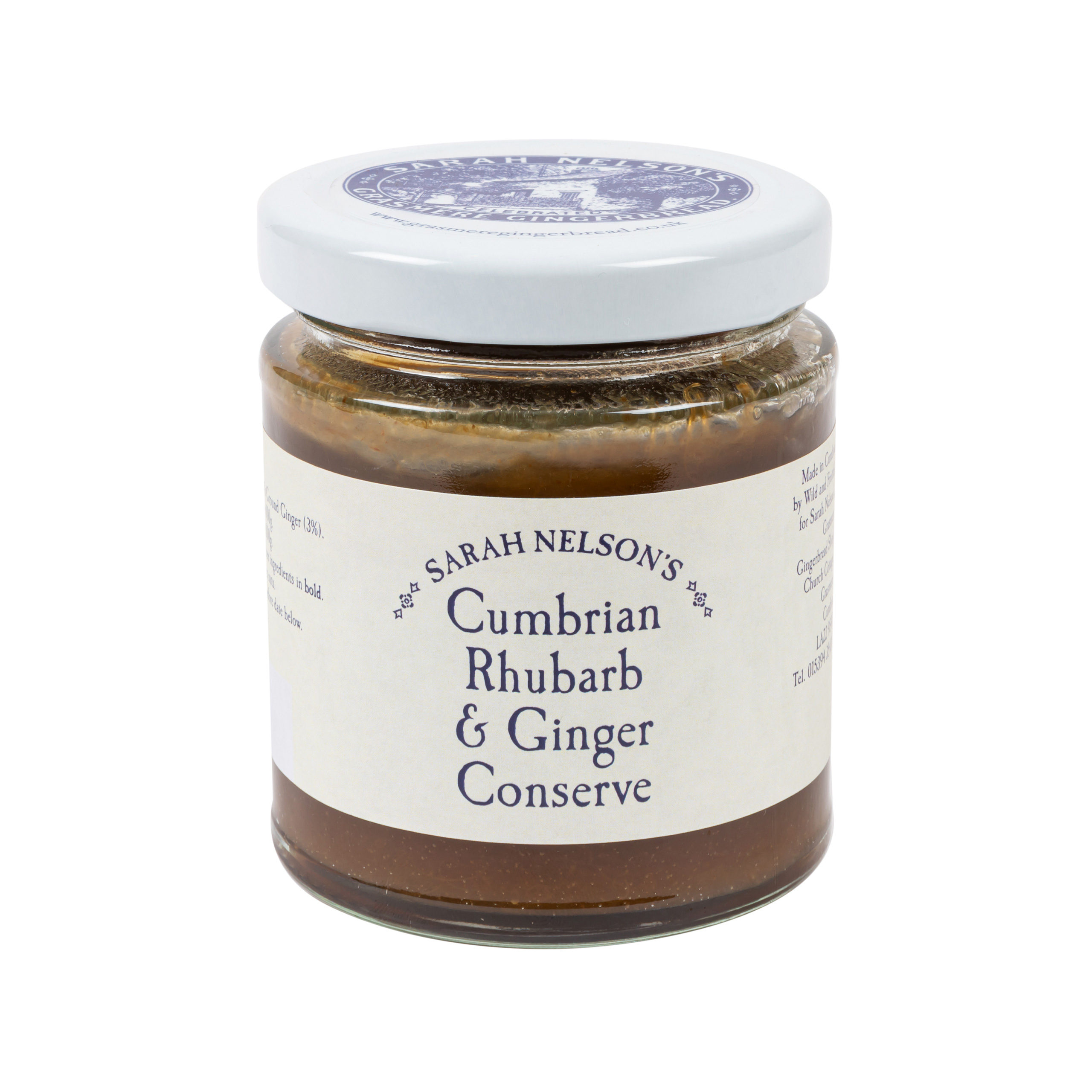 Sarah Nelson's Cumbrian Rhubarb & Ginger Conserve | Grasmere Gingerbread
