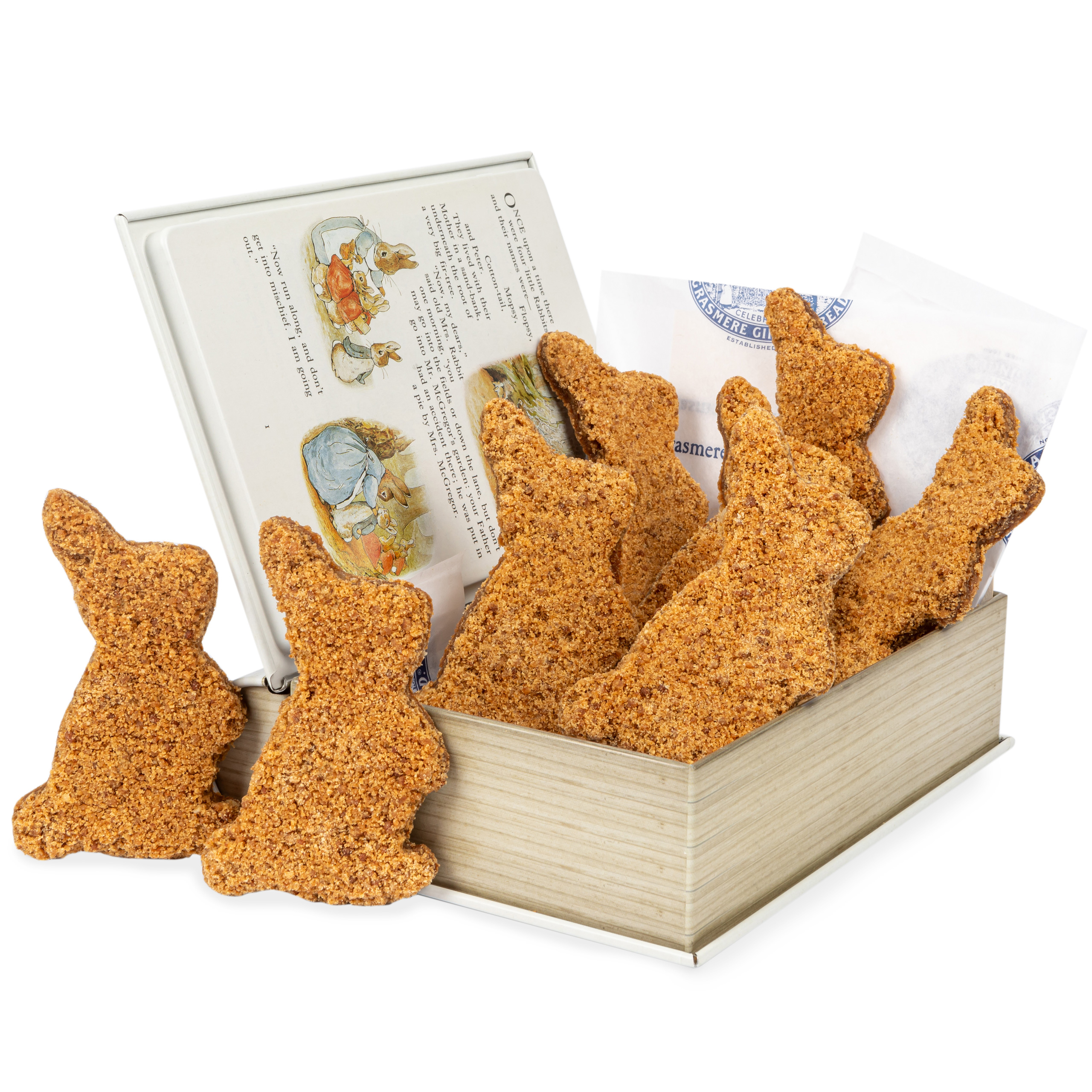 Peter Rabbit Book of Grasmere Gingerbread® Bunnies | Grasmere Gingerbread