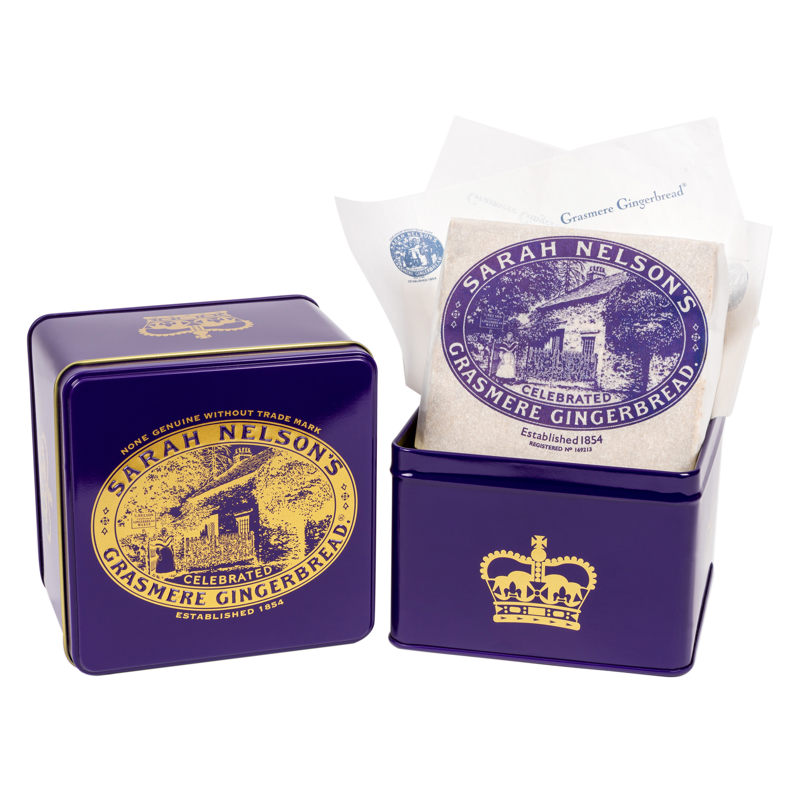 Grasmere Gingerbread® Twelve Piece Commemorative Coronation Tin ...