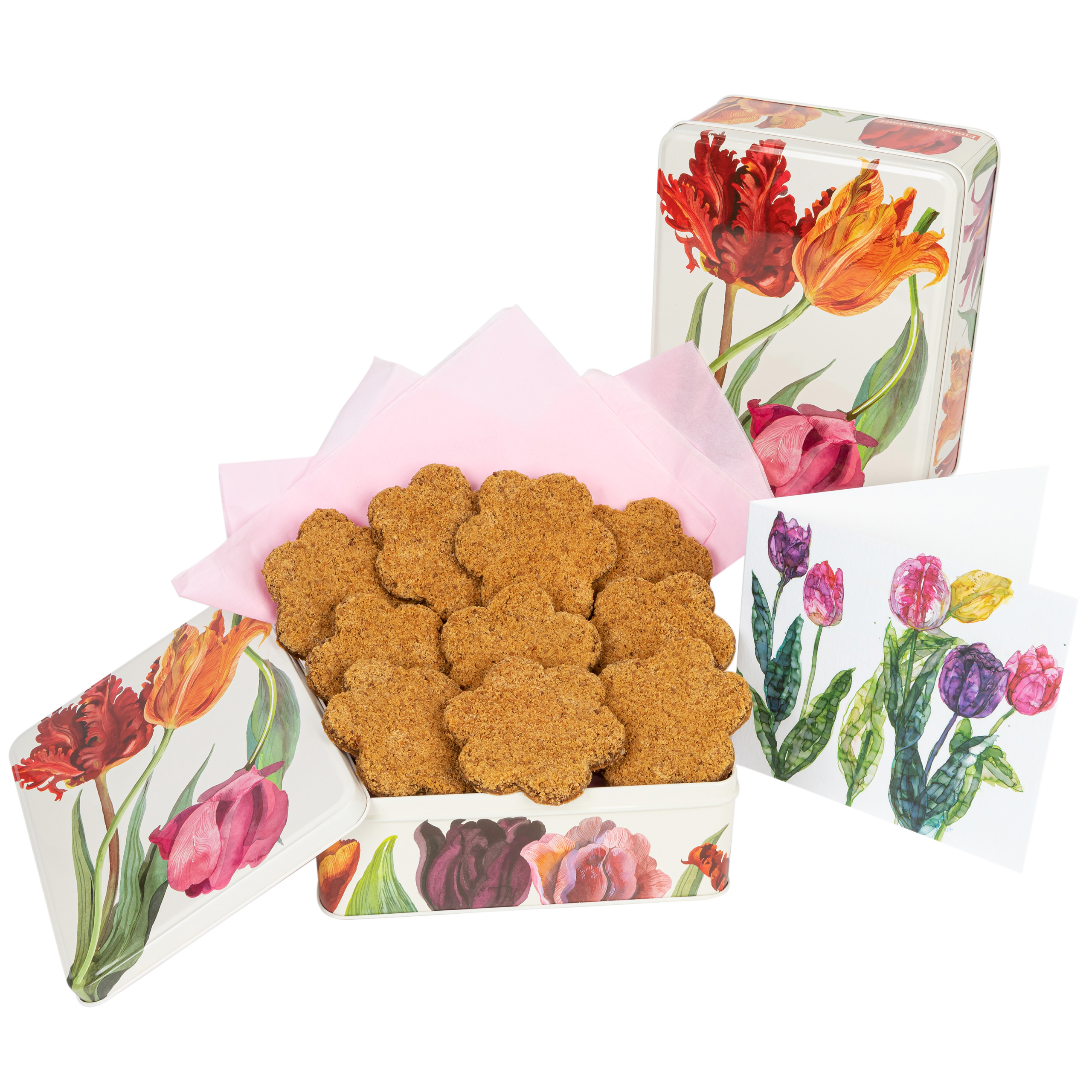 Grasmere Gingerbread® ‘Flowers’ Gift Tin | Grasmere Gingerbread