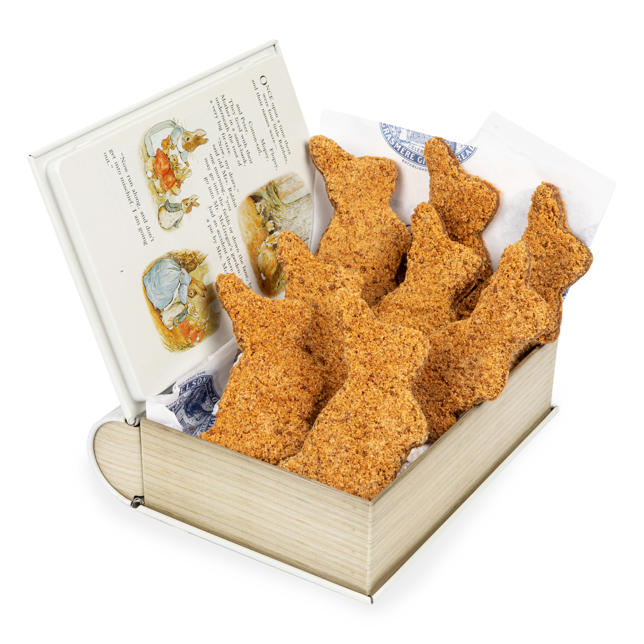 Peter Rabbit Book of Grasmere Gingerbread® Bunnies | Grasmere Gingerbread